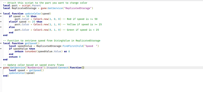 Set colour based on stringvalue - Scripting Support - Developer Forum | Roblox
