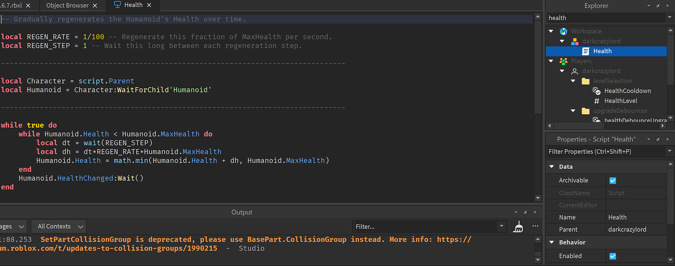 How to find and edit CORE roblox scripts and UI - Scripting Support ...