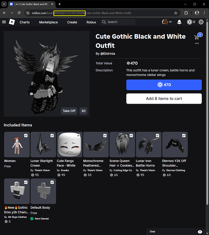 Insert a user-made outfit ("looks") by id - Scripting Support ...