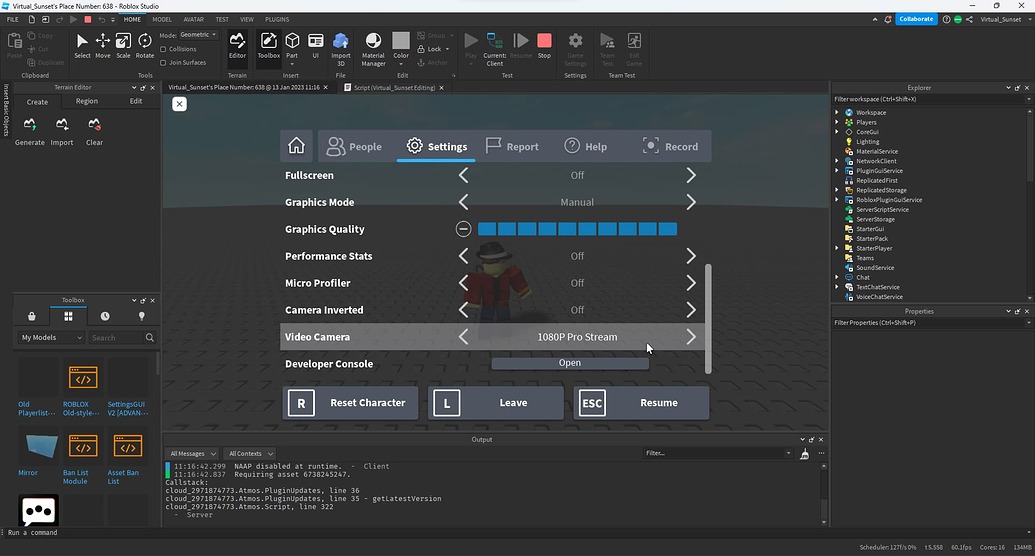 What means the new Option Selfview? - Scripting Support - Developer ...