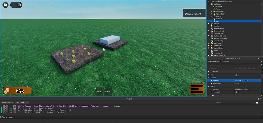 Model Isnt Moving To The Correct Position Scripting Support Developer Forum Roblox