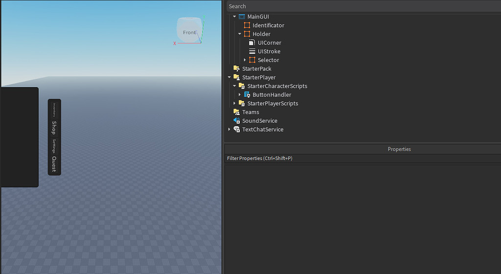 GUI Element is not positioned right - Art Design Support - Developer ...
