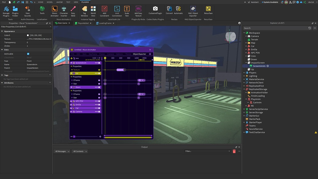 How to play object animations moon animator 2 - Scripting Support - Developer Forum | Roblox