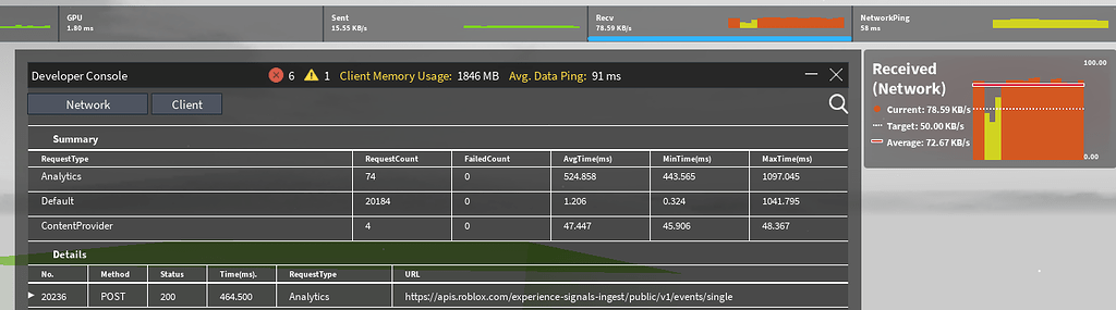 AnalyticsService Network Performance Issue - Engine Bugs - Developer ...