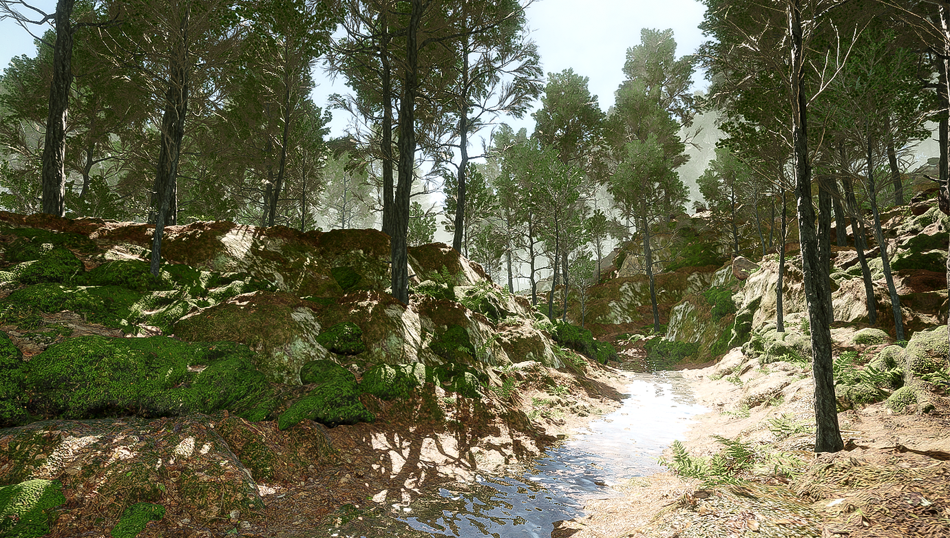 Realistic Forest Scene - Feedback needed - Creations Feedback ...