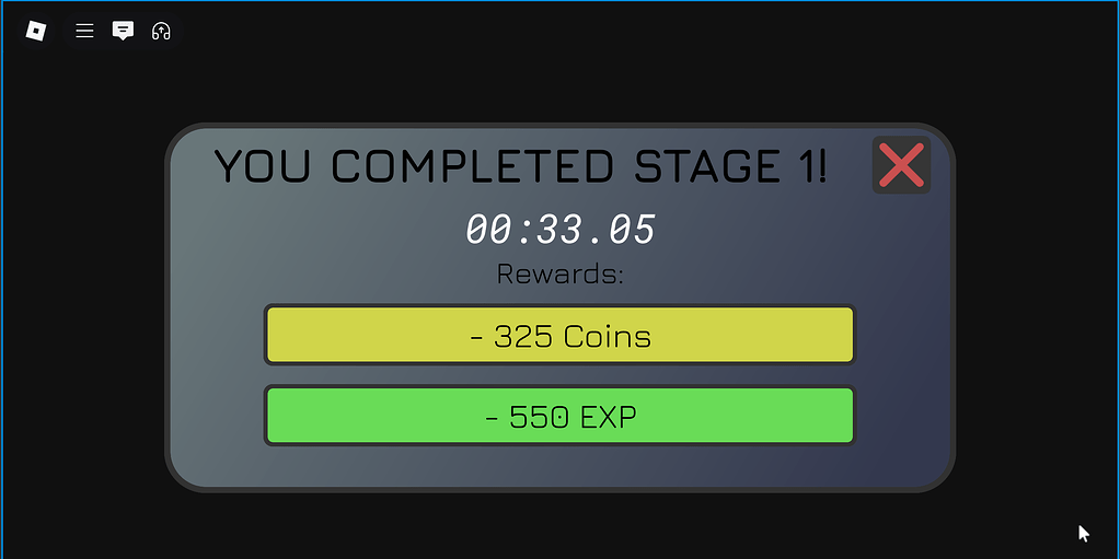 Obby stage completion GUI help - Art Design Support - Developer Forum ...