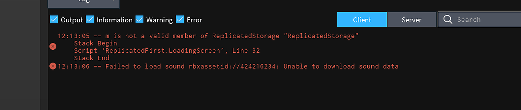 Roblox issue or my issue? - Scripting Support - Developer Forum | Roblox