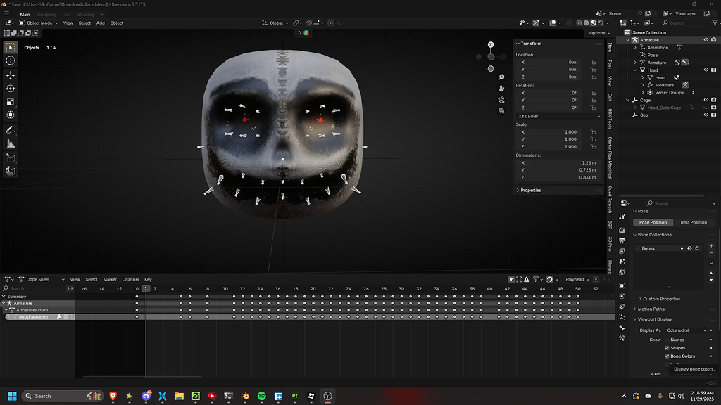 Dynamic Head is animating weird - Art Design Support - Developer Forum ...