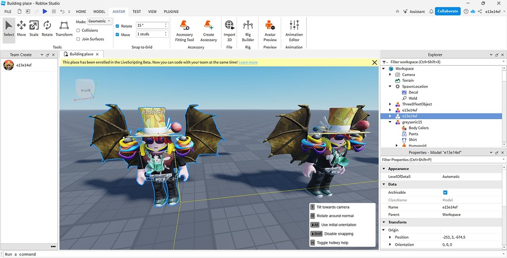 Selecting objects issue and something else, I need a solution - Art Design Support - Developer ...