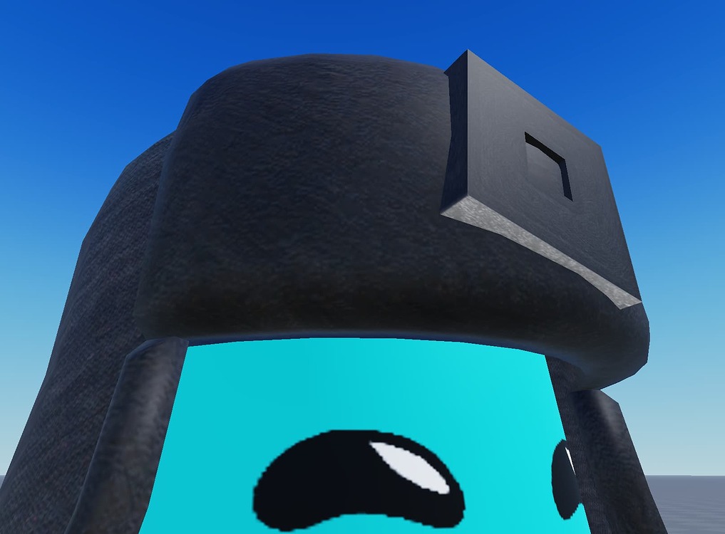 Roblox Black Ushanka has UV Mapping over transparent texture areas ...