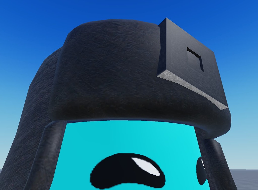 Roblox Black Ushanka has UV Mapping over transparent texture areas ...