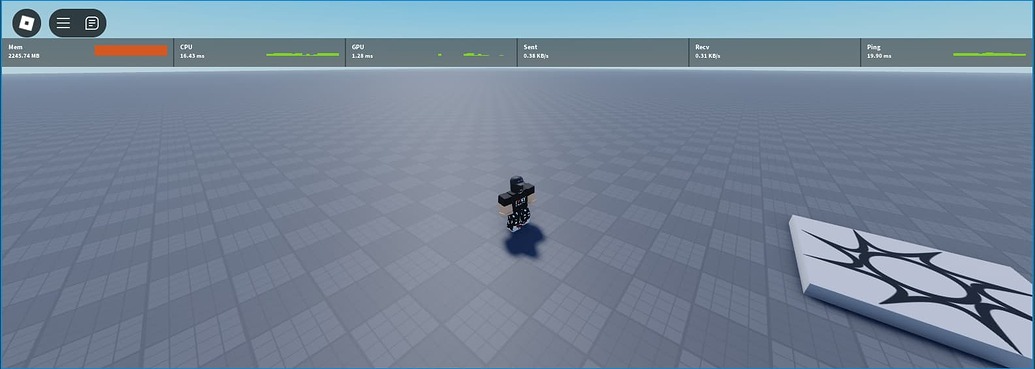 Plain Baseplate but Memory is Very High - Scripting Support - Developer Forum | Roblox