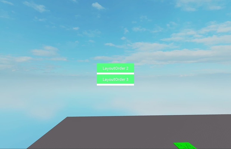 UIListLayout adds extra padding to an automatic sizing parent frame if the 1st element is not ...