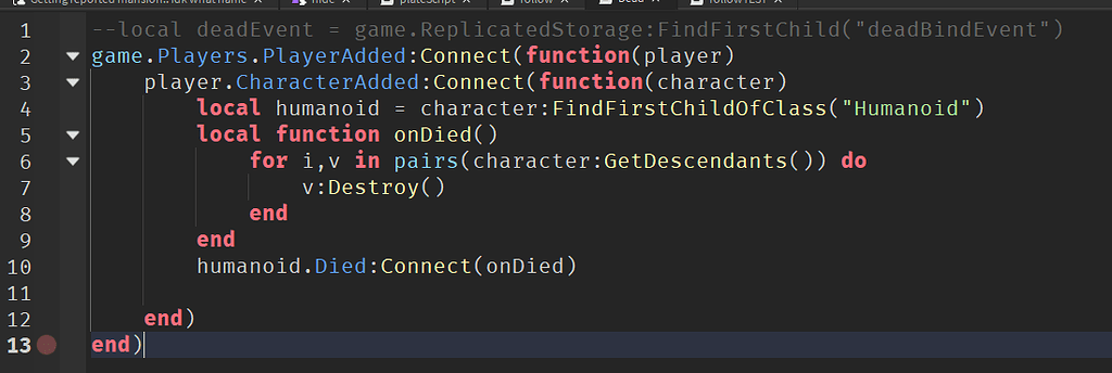 NPC not following after death - Scripting Support - Developer Forum | Roblox