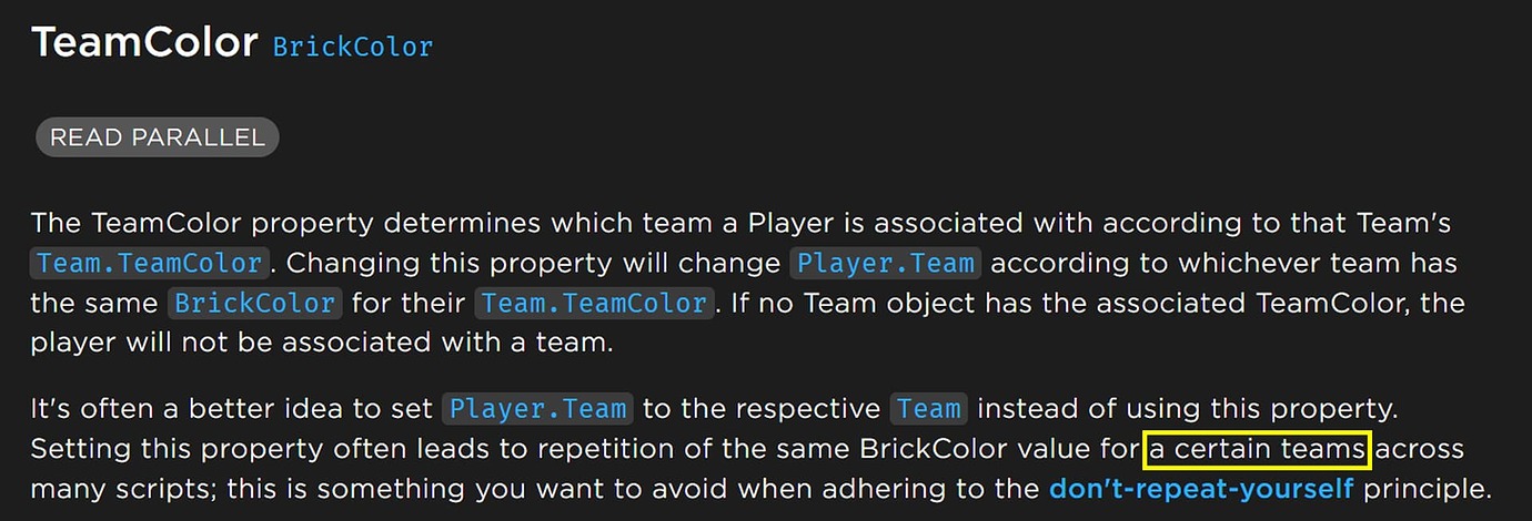 Typos & Minor Edits Mega-thread - Documentation Issues - Developer ...