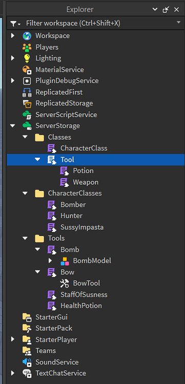 How do I approach making a Class/Loadout System? - Scripting Support ...