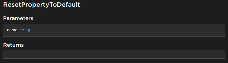 Uses of Instance:IsPropertyModified() - Scripting Support - Developer Forum | Roblox