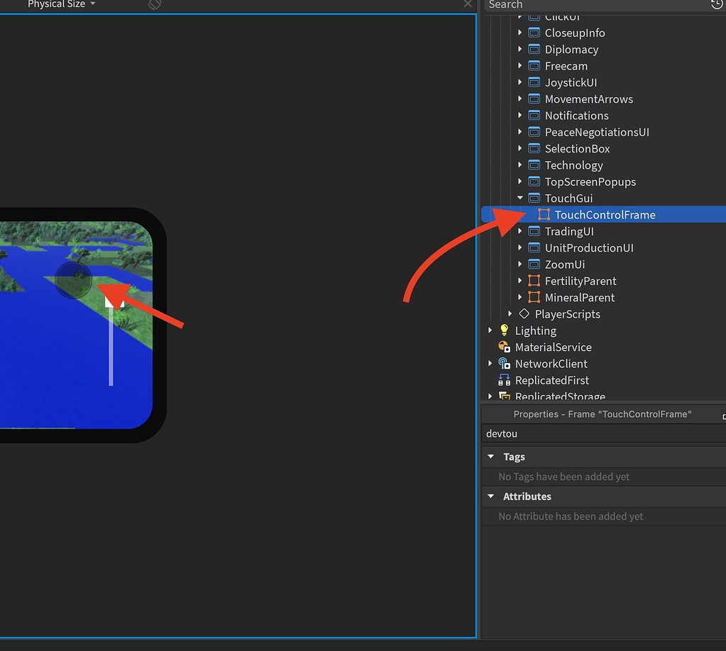 Dynamic thumbstick persists even after deletion? - Scripting Support - Developer Forum | Roblox