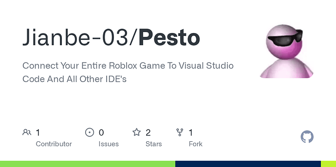 [1.0.0] [FREE!] Pesto: VS Code ↔️ Roblox Studio Sync Tool - Page 5 ...