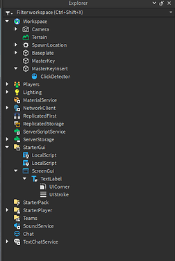 ClickDetector - ScreenGui not found - Scripting Support - Developer Forum | Roblox