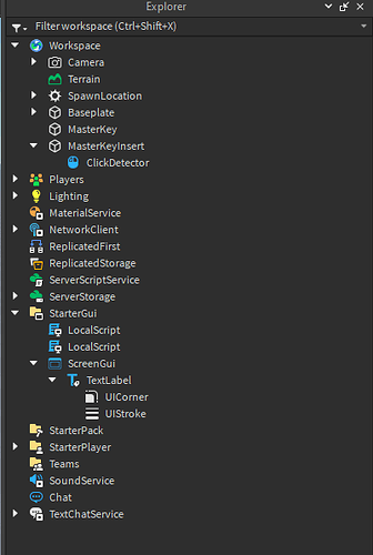 ClickDetector - ScreenGui not found - Scripting Support - Developer Forum | Roblox