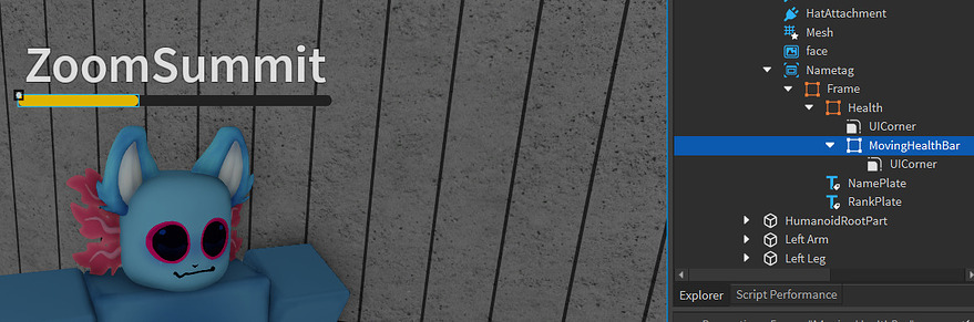 Health GUI getting too big when changing health - Scripting Support ...