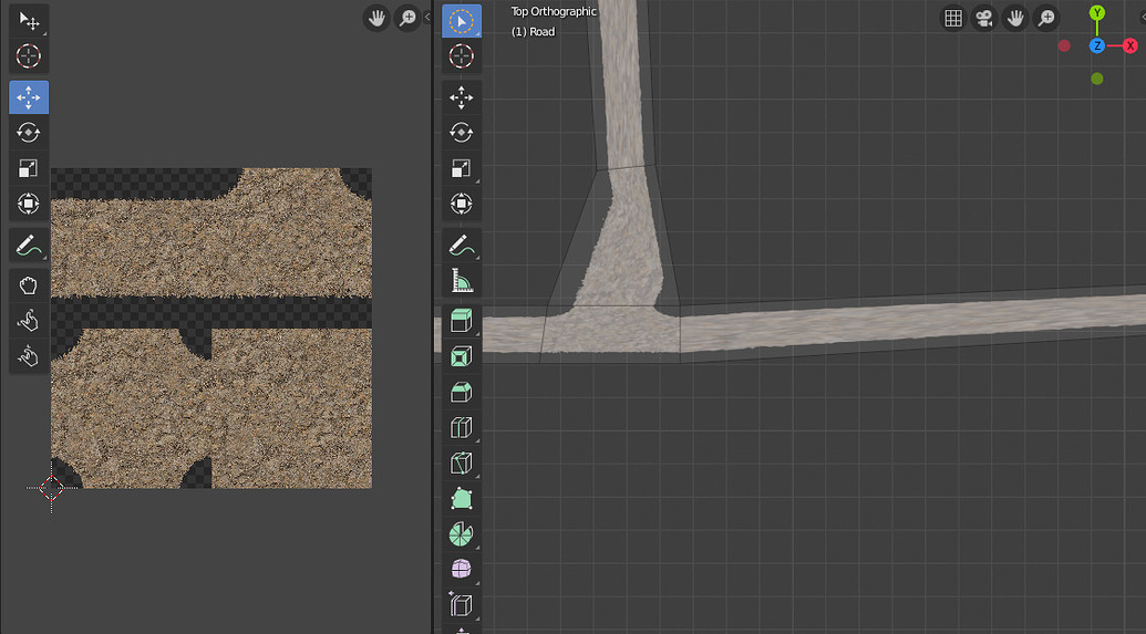Is there any way to tile texture without extra triangles and meshes? - Building Support ...