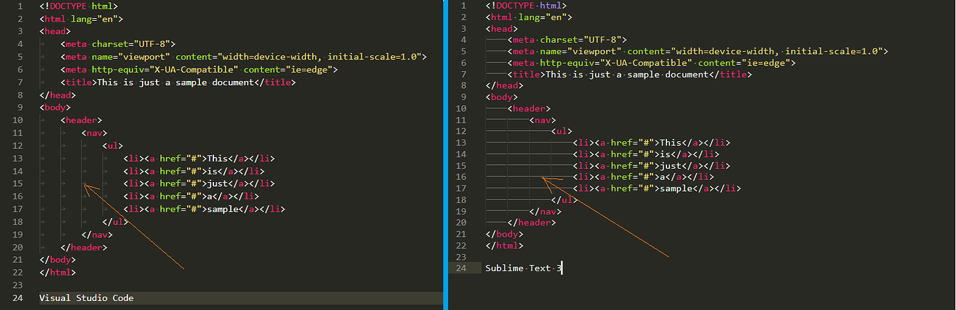 Indentation Lines on the code editor - Studio Features - Developer ...