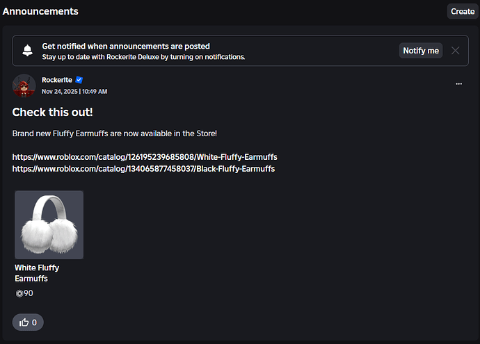 Create Community Announcements Directly on Roblox - Announcements ...