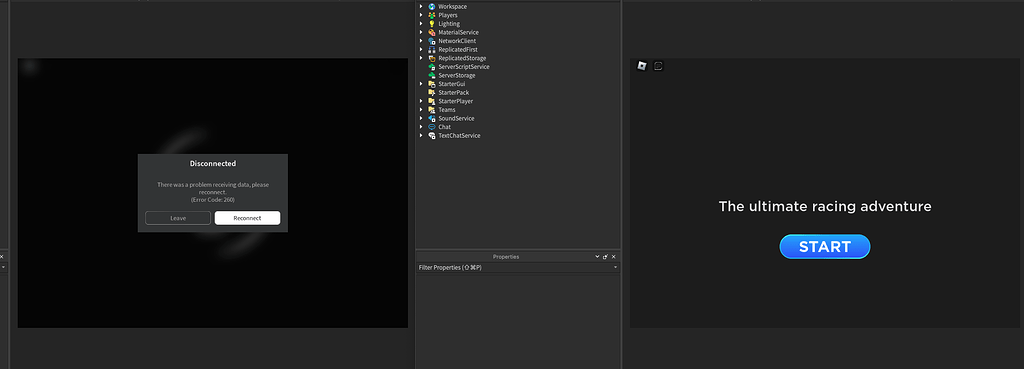 Multiple test server clients unable to connect to local server - Studio ...