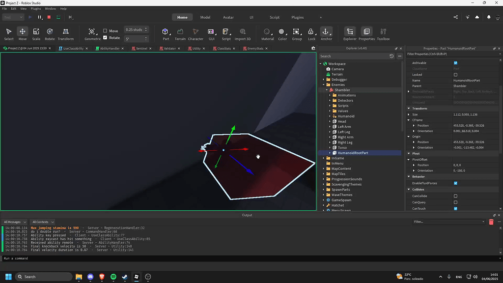 LookVector is not displayed correctly, resulting in inaccuracy - Scripting Support - Developer ...