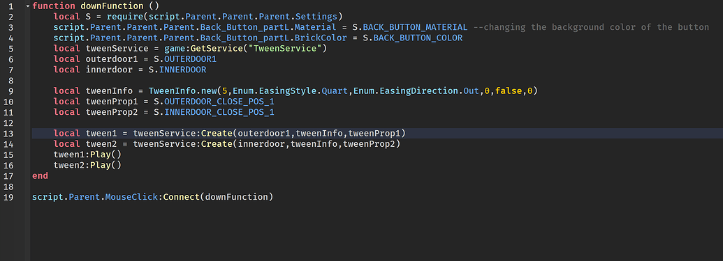 Unable to Cast to Dictionary - Tweening & Module Script Error - Scripting Support - Developer ...
