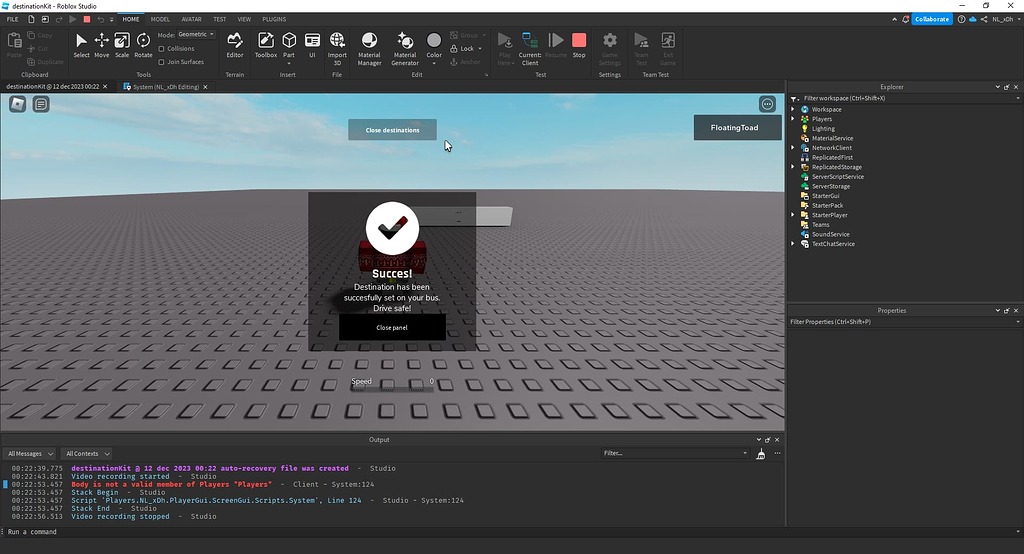 Body Is Not A Valid Member Of Players Players How Scripting Support Developer Forum Roblox 