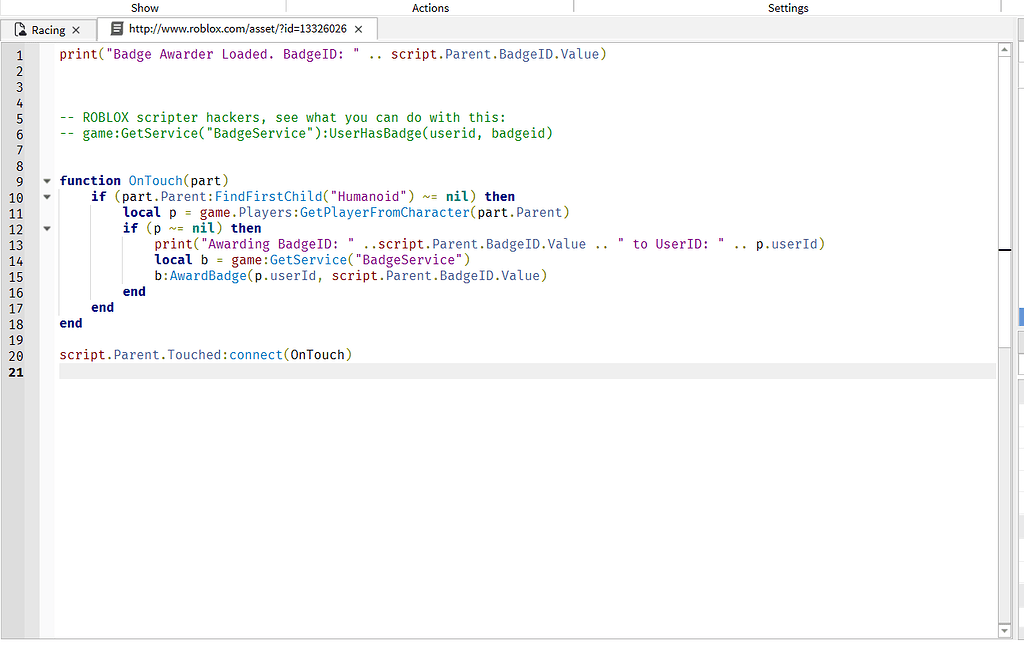 Invisible Part Of The Code In The Script Code Review Developer Forum Roblox