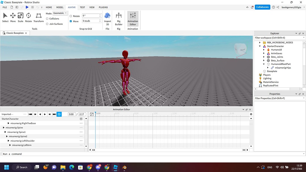 Mixamo character and animation problem - Art Design Support - Developer Forum | Roblox