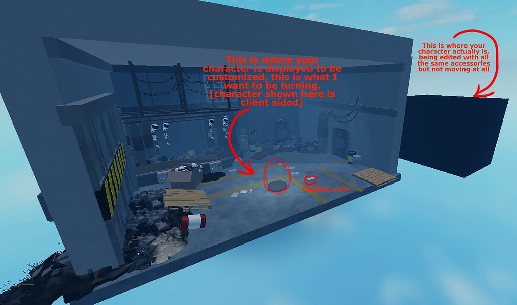 Character turning in Customization menu? - Scripting Support - Developer Forum | Roblox