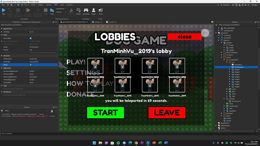 How to make an ui list layout have multiple rows - Art Design Support ...