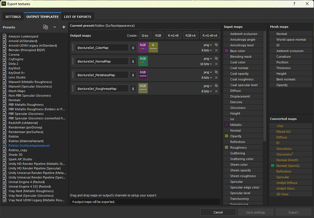 Substance Painter to Studio Tutorial | SurfaceAppearance PBR - Community Tutorials - Developer ...