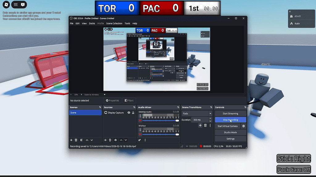 Client Replication for Hockey Puck - Scripting Support - Developer ...