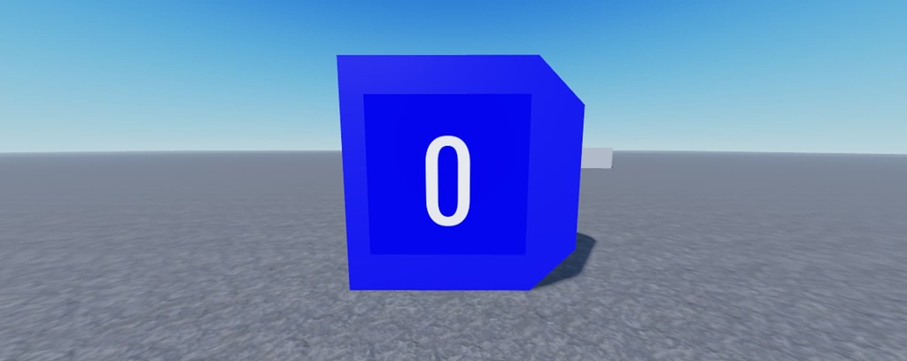 Get text label to blend with part - Building Support - Developer Forum ...