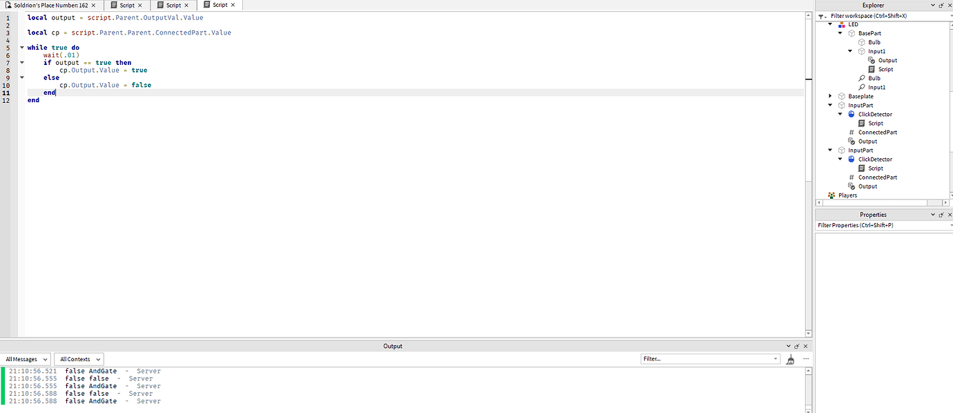 Values not being changed? - Scripting Support - Developer Forum | Roblox