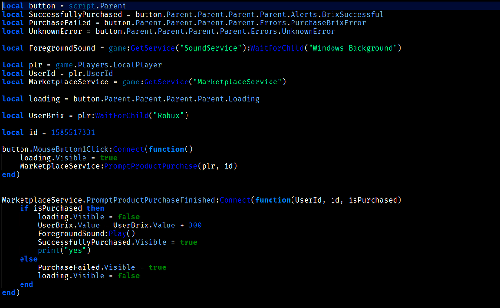Purchasing A Product Fires Other Product Purchase Scripts Scripting Support Developer Forum