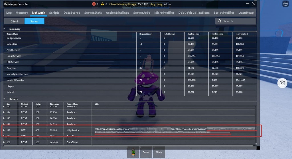 Network Logs leak Http Request Secret - Engine Bugs - Developer Forum ...