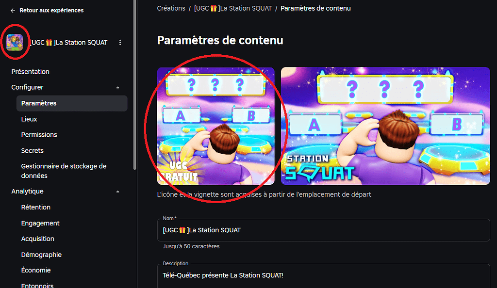 Icon for experience with different source language doesn't change ...