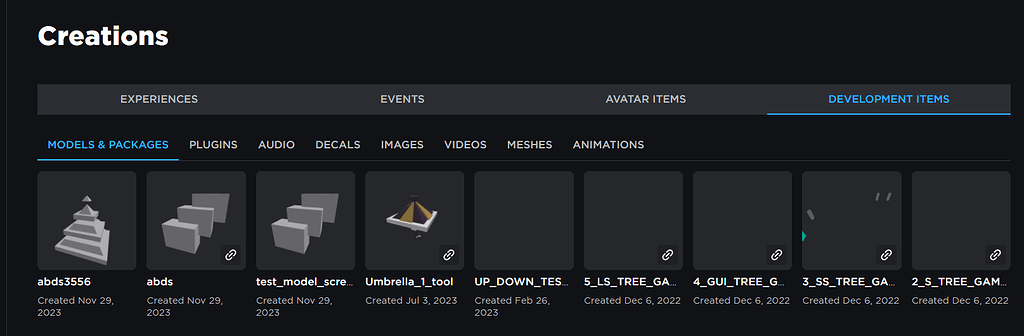 How me Get my table with IDS with script from toolbox - Scripting Support - Developer Forum | Roblox