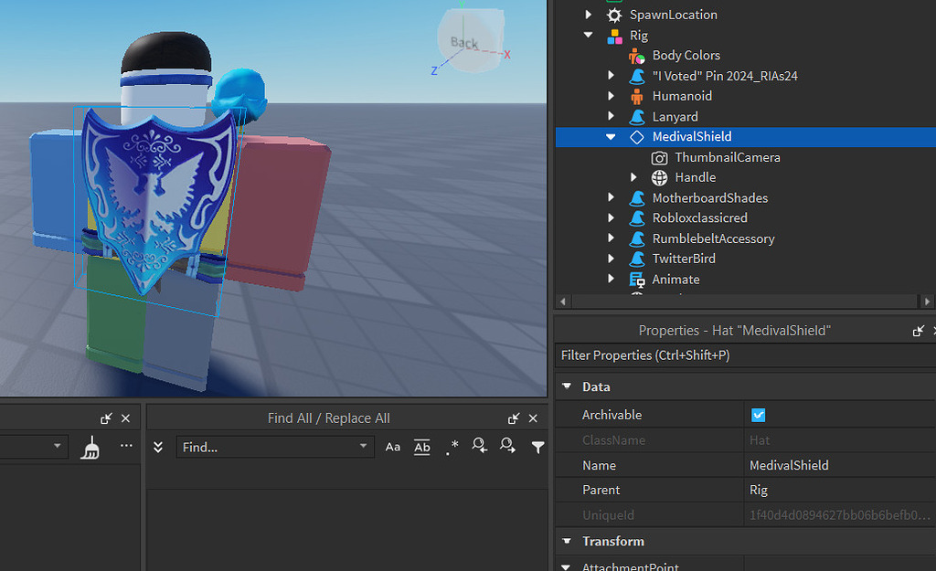 Deprecated "Hat" Class do not get affected by upcoming Accessory ...