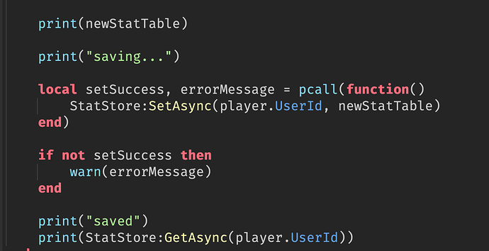 Script doesn't stops at pcall - Scripting Support - Developer Forum ...