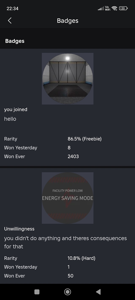 X button no longer exists in certain menus - Roblox Application and ...