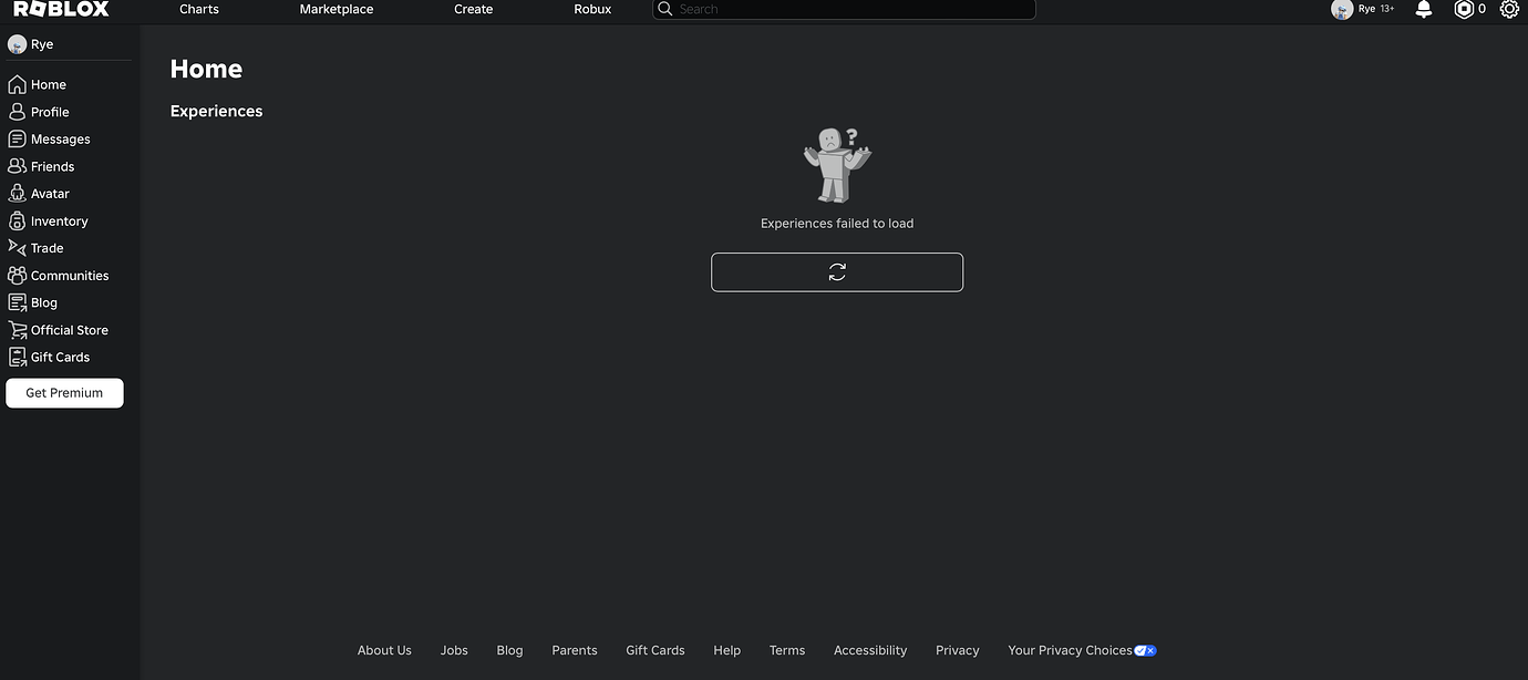 Roblox Website won’t authenticate request to access - Roblox Application and Website Bugs ...