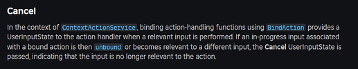 Magical ContextActionService behavior (bug?) - Scripting Support ...